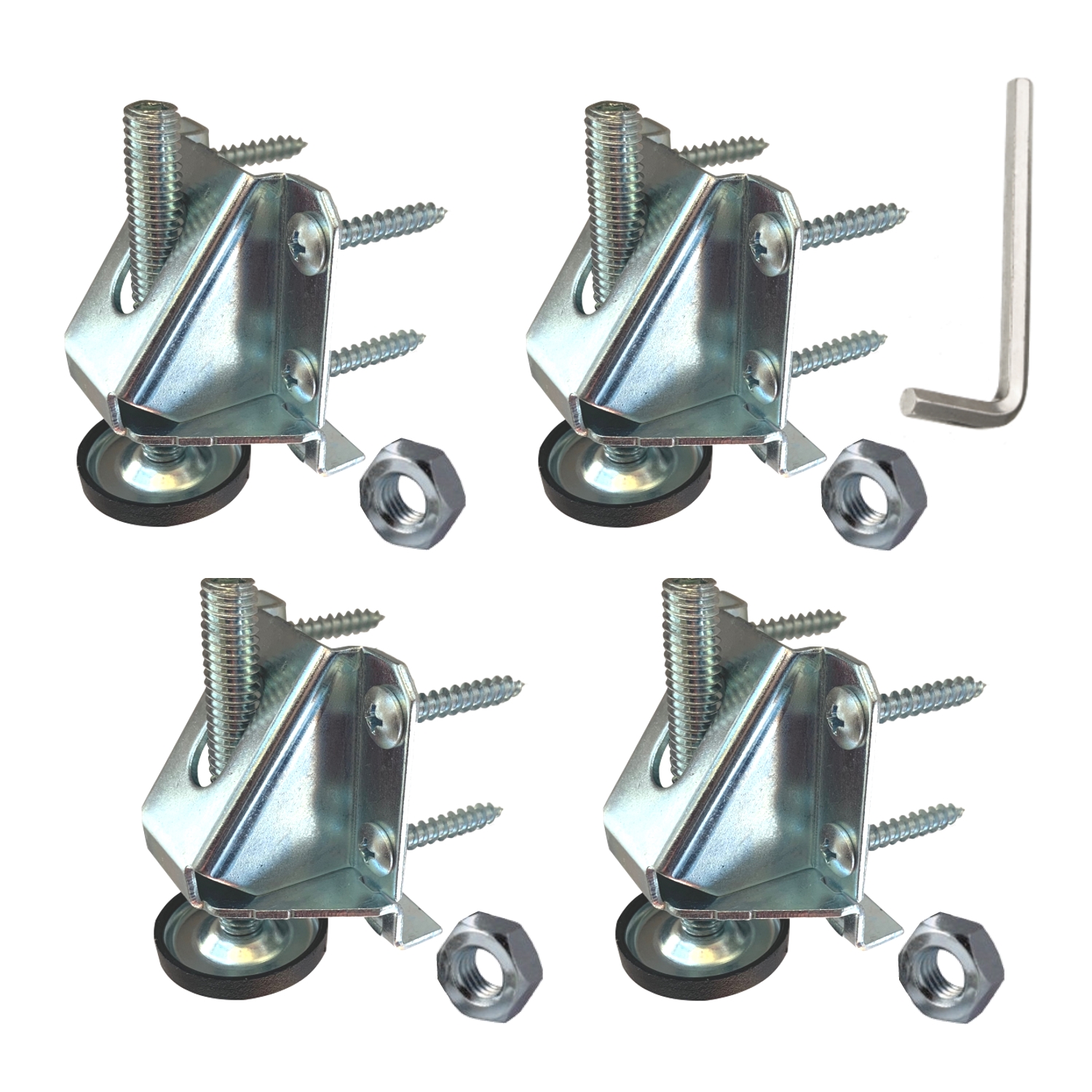Fast Shipping B14 Heavy Duty Furniture Leveling Feet 3 8 16 Thread