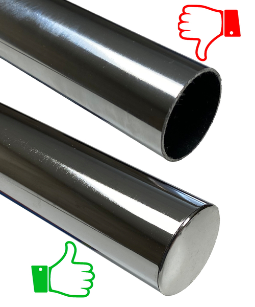 HOME & CLOSET :: Round Rods :: Chrome End Cap For Round Closet Rod