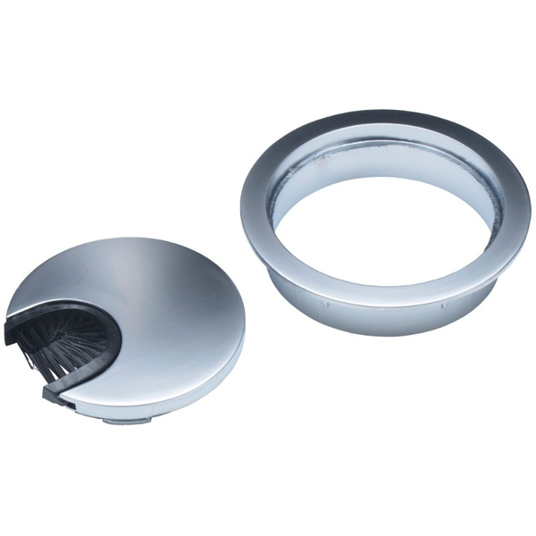 FURNITURE HARDWARE :: Wire Management :: 2-Piece Wire Grommet w/ "Brush ...